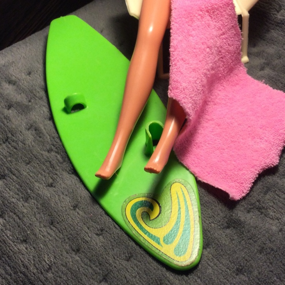 Barbie In Vintage 1981 Malibu Bathing Suit W Towel, B… - Gem